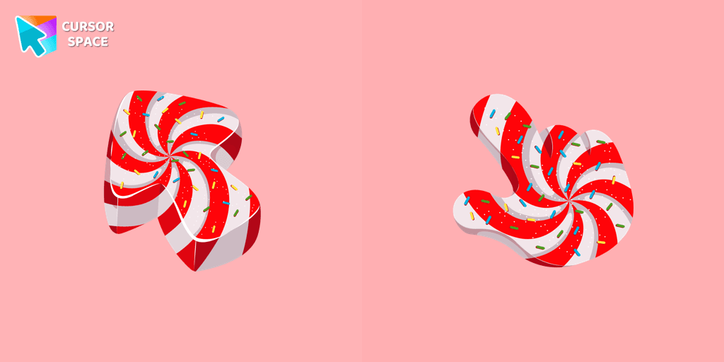 Cursor Candy Texture For Chrome - Cursor Pack | Cursor Space